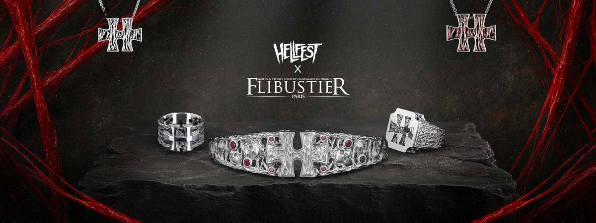 Rock jewelry, handmade - Rock accessories - Flibustier Paris
