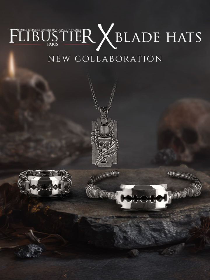 Rock jewelry, handmade - Rock accessories - Flibustier Paris