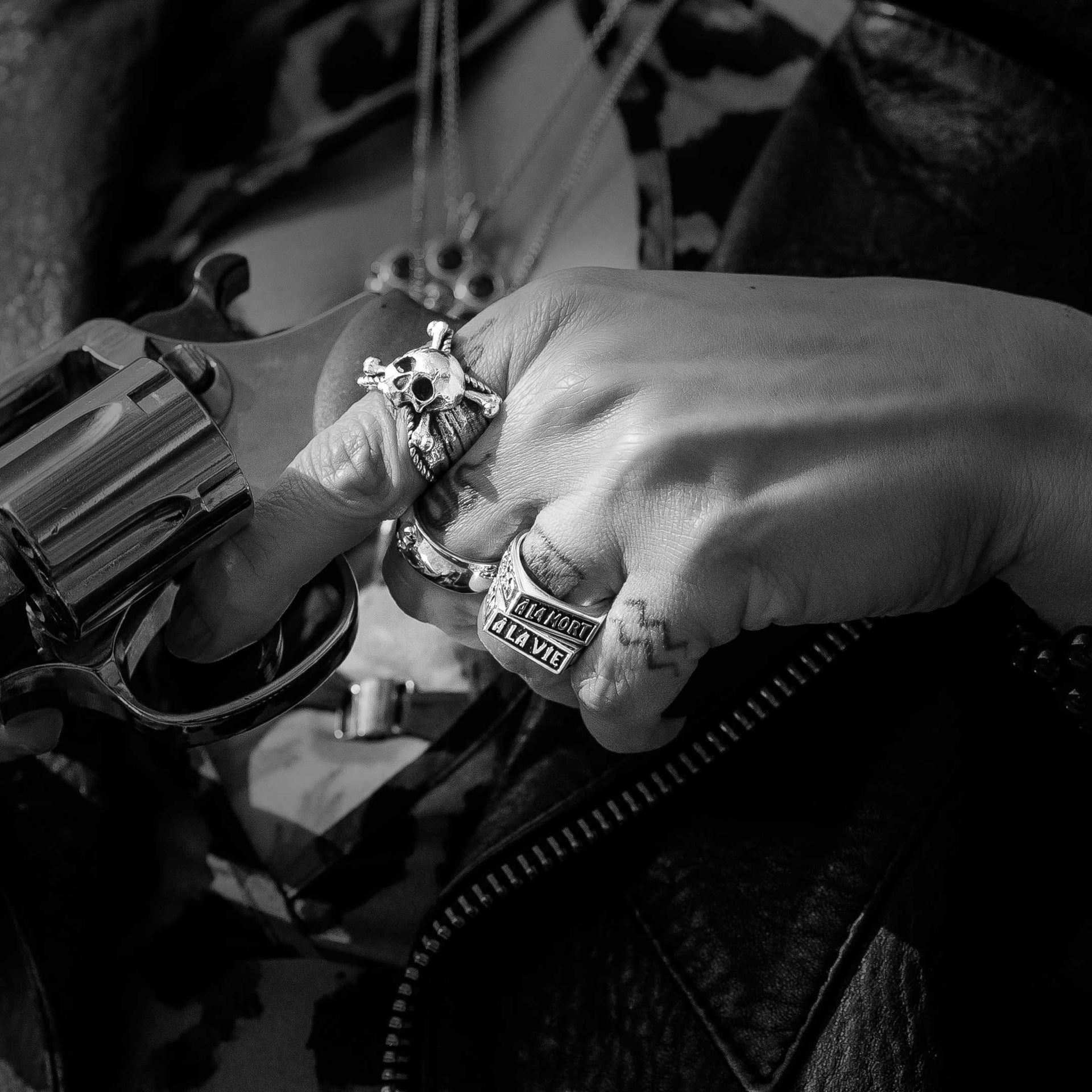 Rock jewelry, handmade - Rock accessories - Flibustier Paris