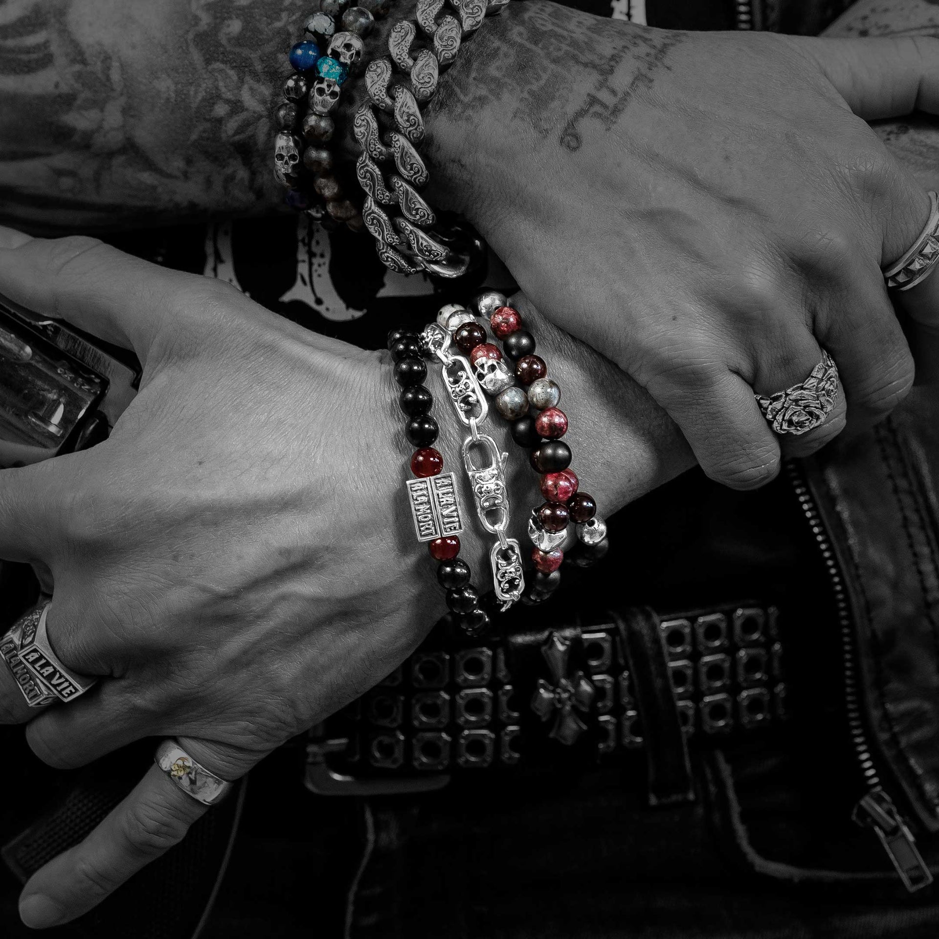 Rock jewelry, handmade - Rock accessories - Flibustier Paris